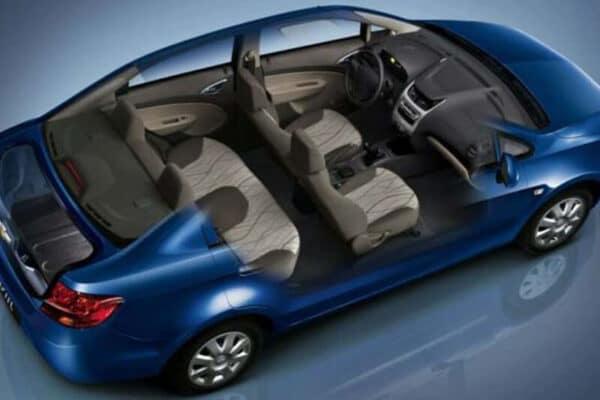 Ficha técnica Chevrolet Sail - Mecanica y motores